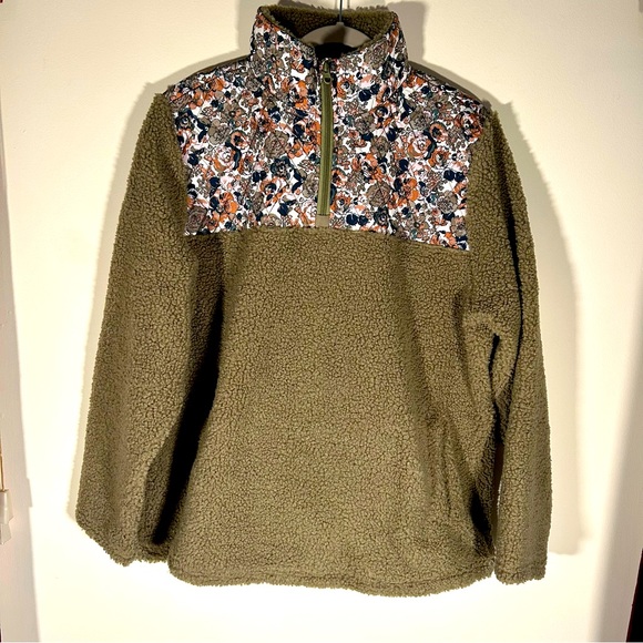 Vera Bradley | Tops | Nwt Vera B Teddy Fleece Pullover Xl Pattern ...